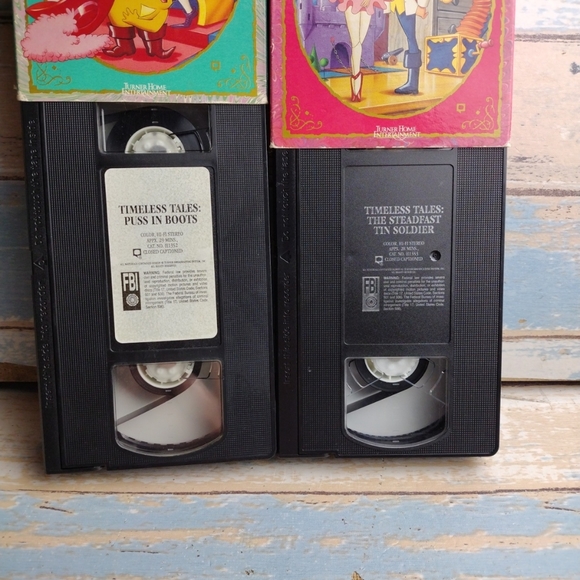 Hallmark | Media | Vhs Tapes Hanna Barbera Timeless Tales The Steadfast ...